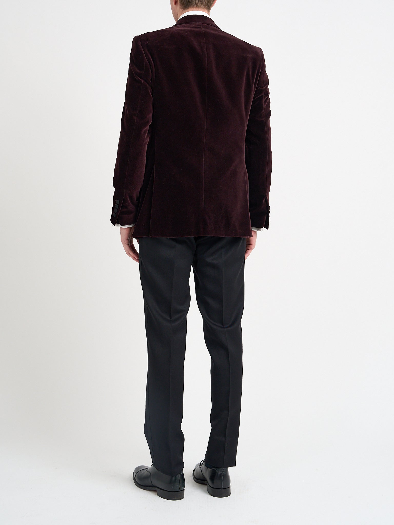 Claret Velvet Cotton Dinner Jacket – Favourbrook