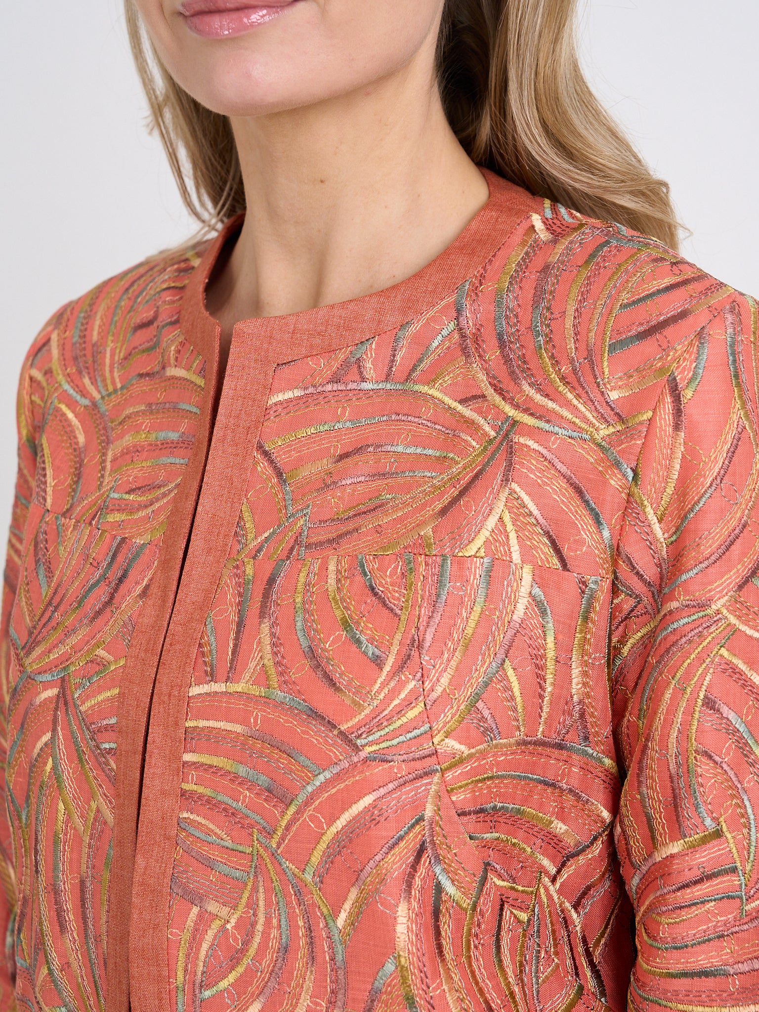 Orange Linen Chelsea Coat – Favourbrook