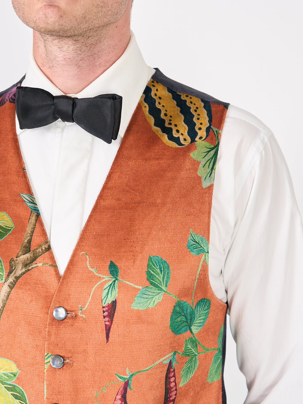 Copper Regency Velvet Single Breasted Waistcoat – Favourbrook
