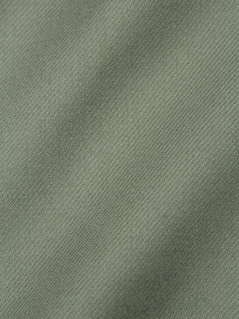 Olive Gabardine Wool Double Breasted Waistcoat with Piping – Favourbrook