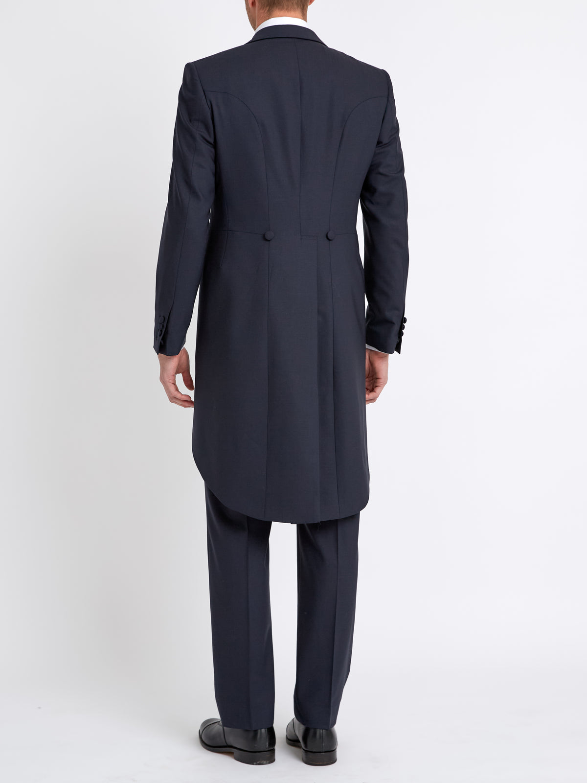 Navy Ascot Wool Morning Coat – Favourbrook